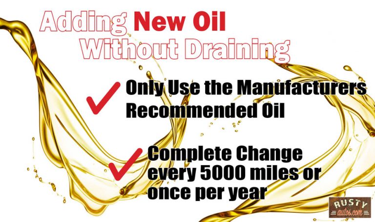 Ok Adding New Oil Without Draining? - Mechanics view - Rustyautos.com