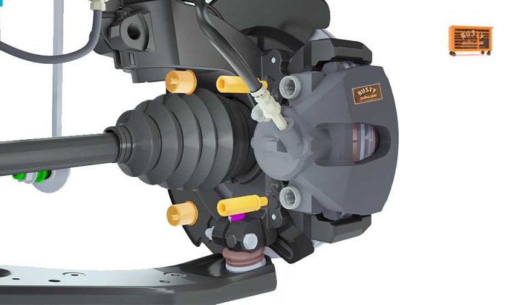 How to Replace Brake Caliper - Rustyautos.com