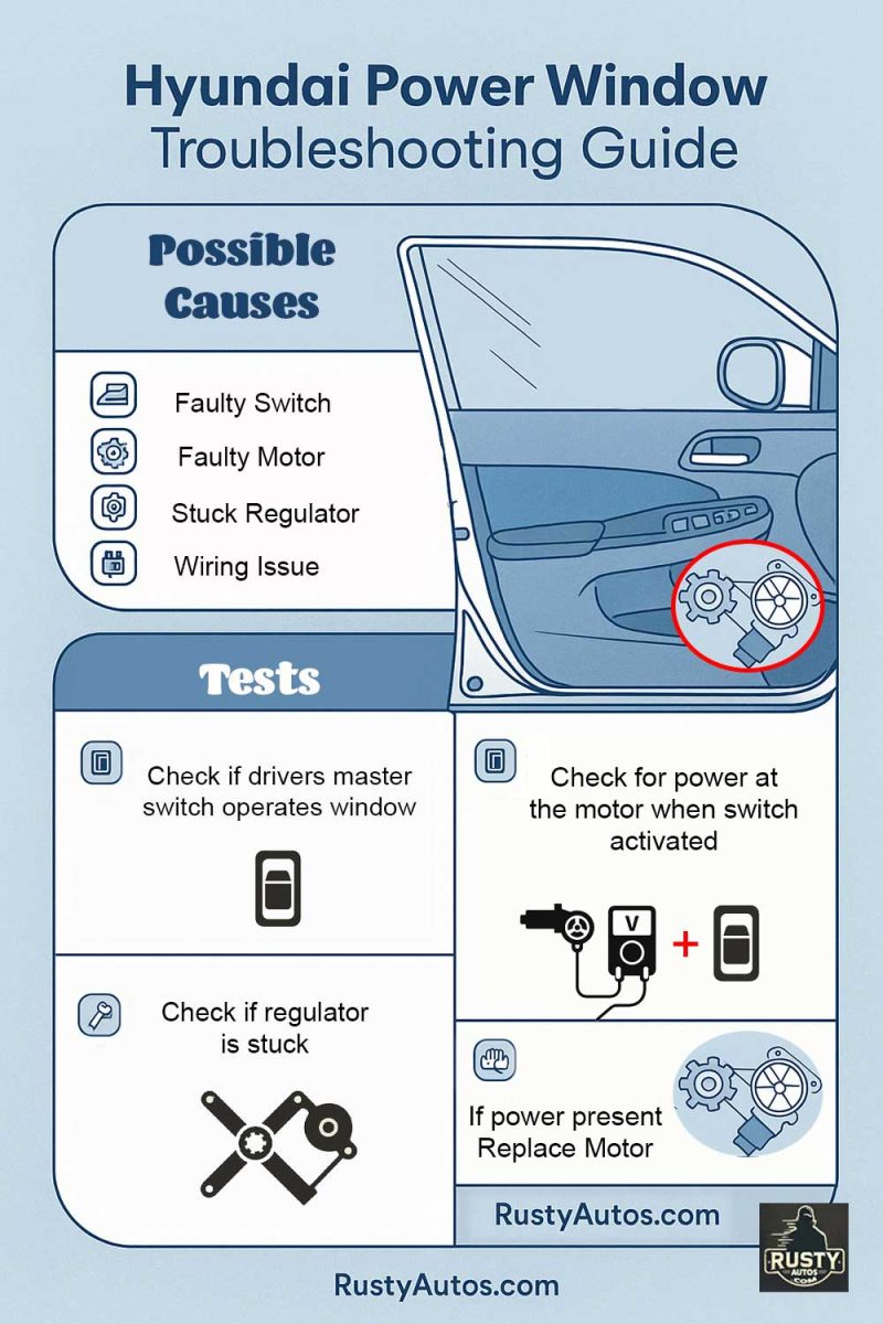 Stuck Window? Why Your Hyundai’s Window Might Only Go Down (Not Up ...